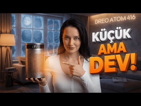 Bu Küçük Cihaz 2 Saniyede Isıtıyor mu? Test Ettim! | DREO Atom 416