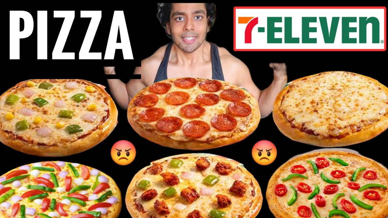 Sabhi Seven Eleven Pizza Review aur Eating Challenge | 711 - YouTube