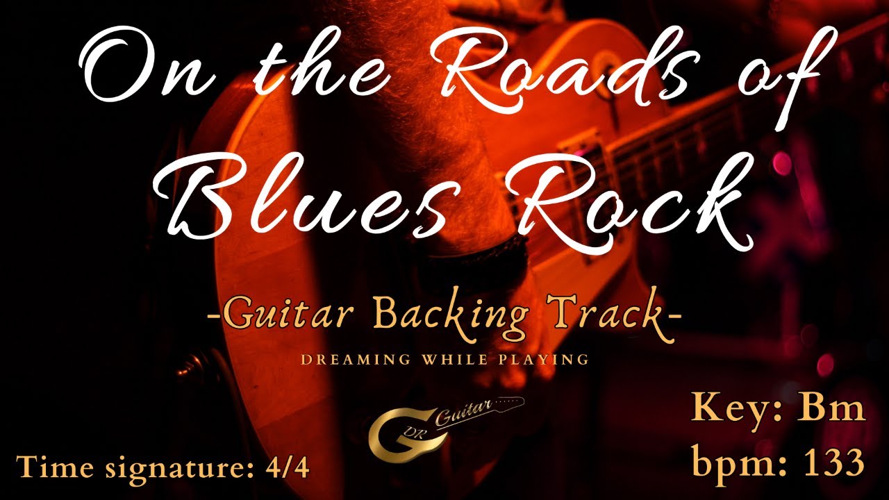 Blues Rock Guitar Backing Track in B minor | gdr 00075 | - YouTube