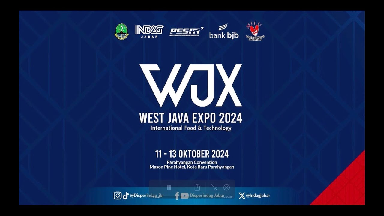 Pembukaan West Java Expo 2024: Amazing Local Food of West Java - YouTube