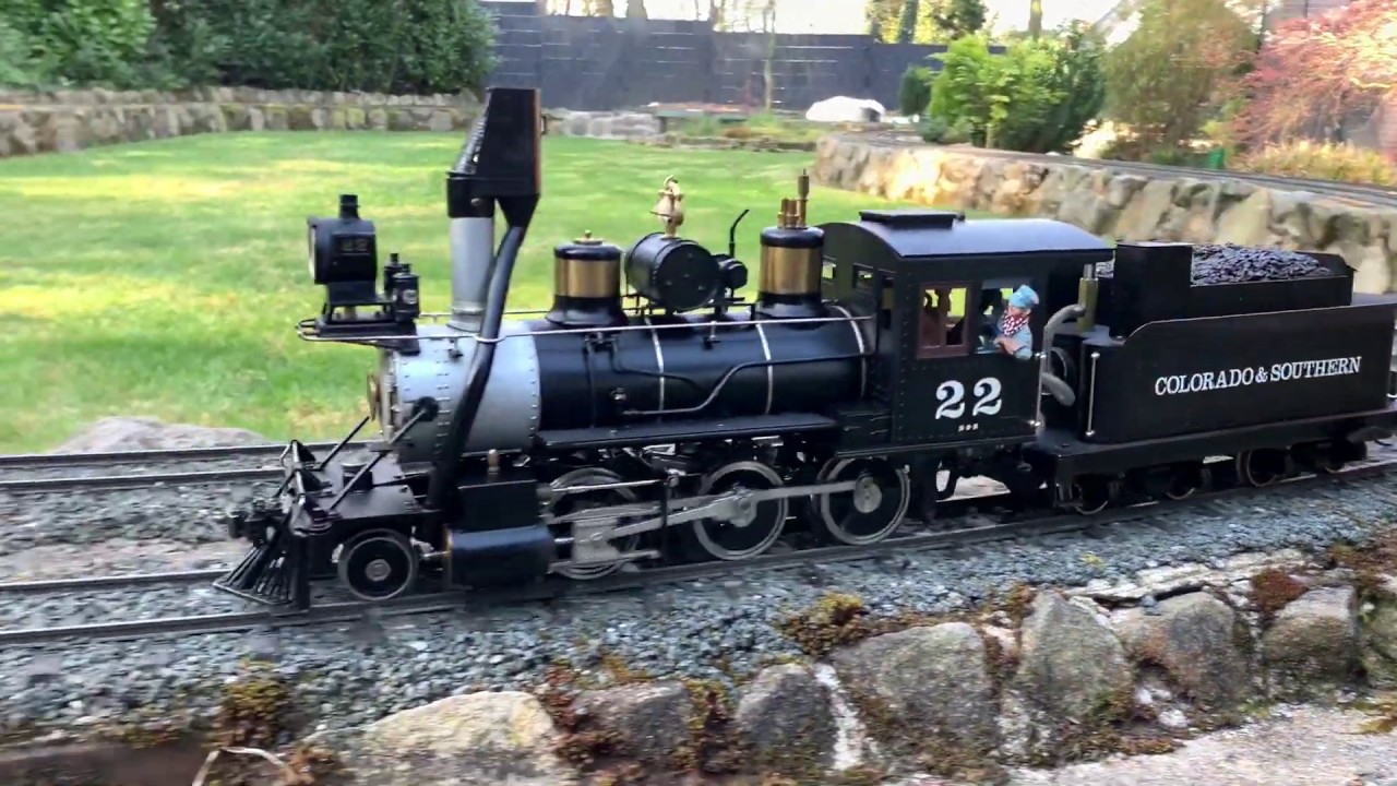 Aster C&S Mogul (Live Steam on the F.F.L.R.R.) - YouTube