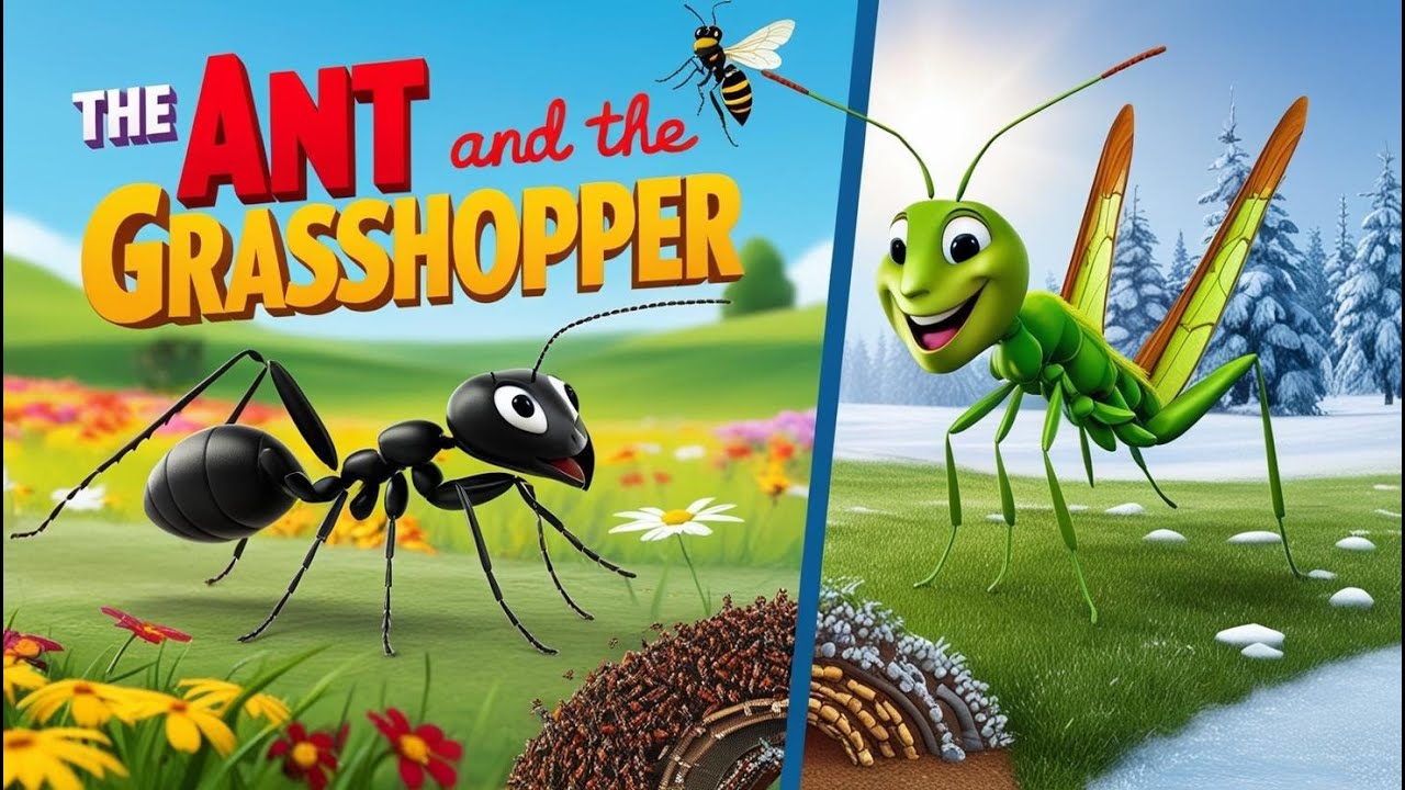 The Ant and The Grasshopper: A Lesson in Wealth & Poverty | Bedtime ...