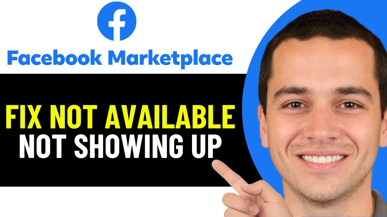 HOW TO FIX FACEBOOK MARKETPLACE ISN'T AVAILABLE TO YOU (EASY FIX ...