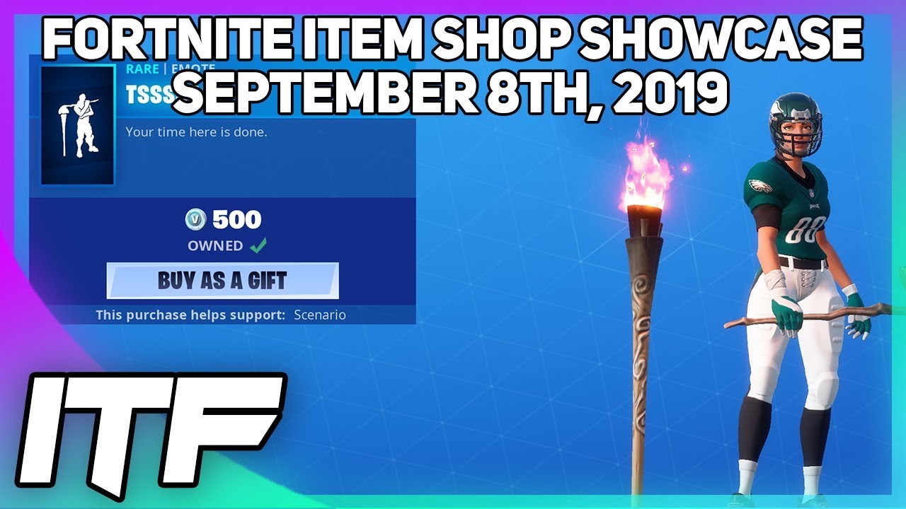 Fortnite Item Shop *NEW* TSSSSS EMOTE! [September 8th, 2019] (Fortnite ...