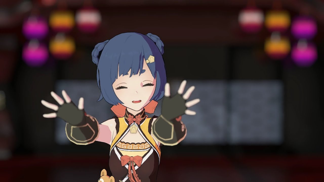 [MMD/Genshin Impact/原神] Xiangling/香菱 - CH4NGE - YouTube