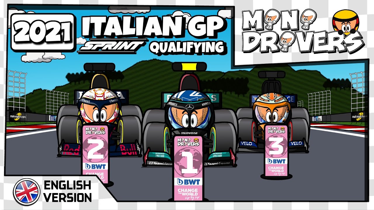 [EN] MiniDrivers - F1 - 2021 Italian GP - Sprint Qualifying - YouTube