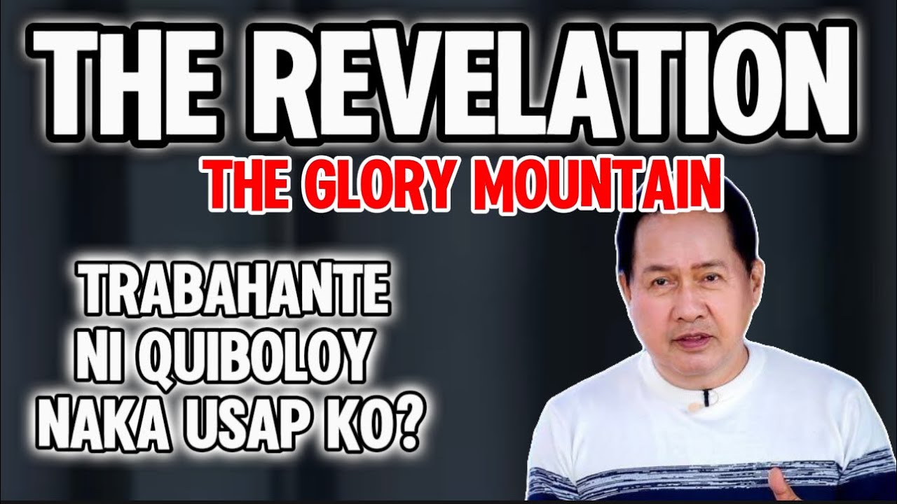 “THE REVELATION” MAY UMAMIN, TAONG NANDUN MISMO SA COMPUND NI QUIBOLOY ...