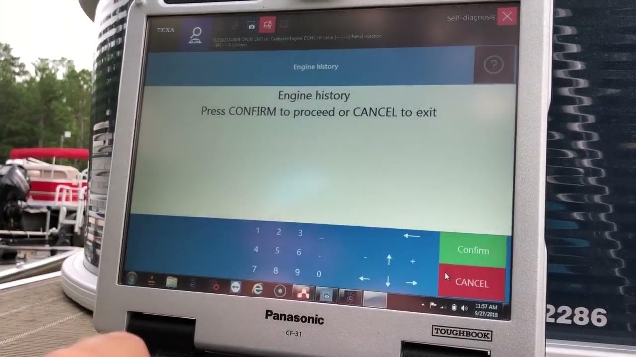 Suzuki Marine Engine Diagnostics Demo on 2018 DF150 - YouTube