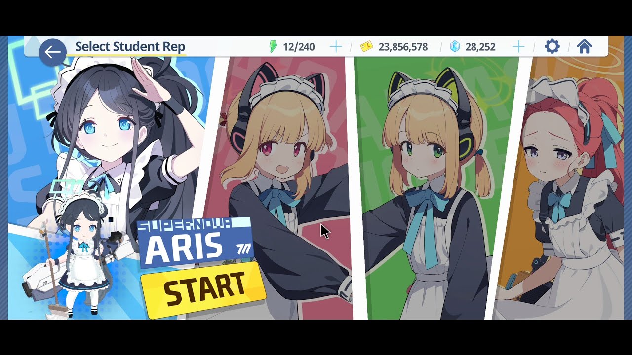 [Blue Archive] Game Development Departement's Grand Clean-Up: Select ...