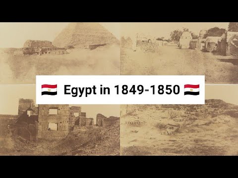 🇪🇬 Vintage Egypt in 1849-1850 🇪🇬 | Exploring Old Egypt 🇪🇬 | Vintage ...