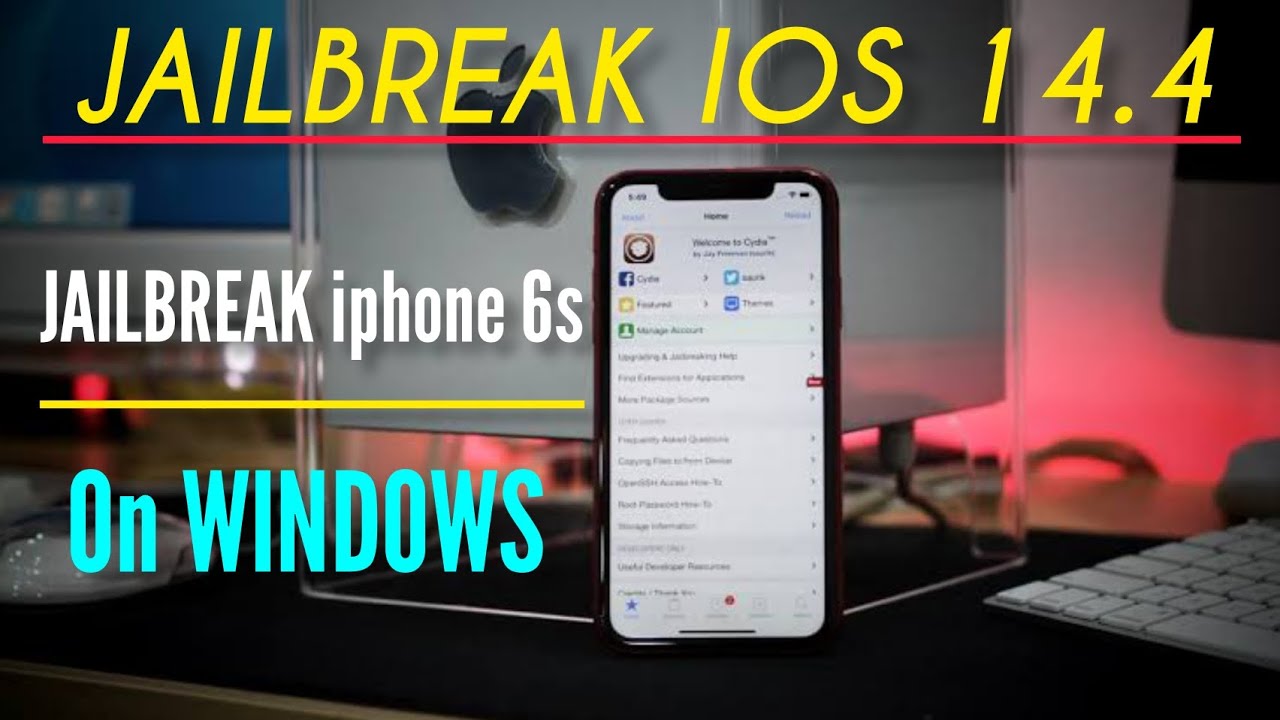 Jailbreak ios 14.4 | jailbreak iPhone 6s ios 14.4 on windows #2023 - YouTube