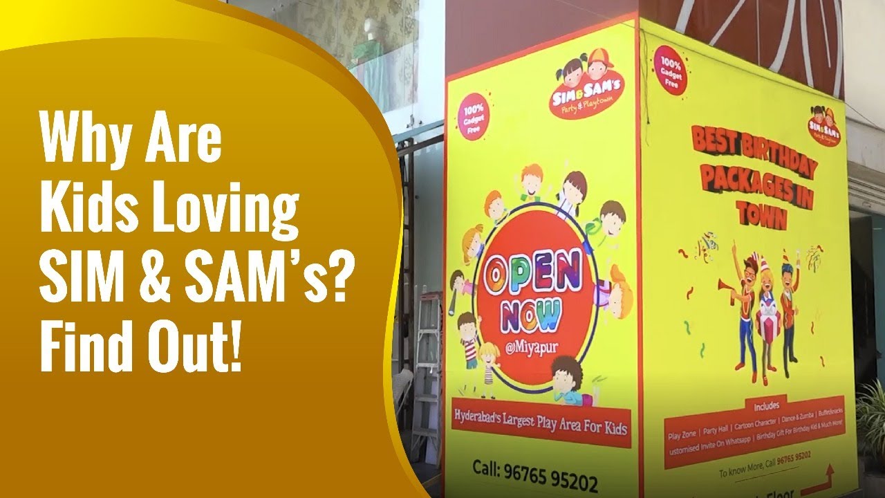SIM & SAM'S vs Other Play Areas Which is Best for Kids in Hyderabad - YouTube