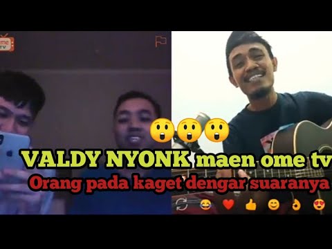 VIRAL!!valdy nyonk maen ometv bawain lagu cinta Sabun Mandi,sakit gigi||orang² kaget dengar suaranya