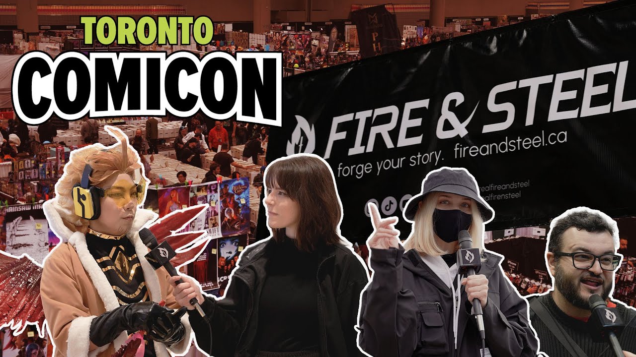 TORONTO COMICON 2024 VLOG - cosplay photoshoots, Vendors and more ...