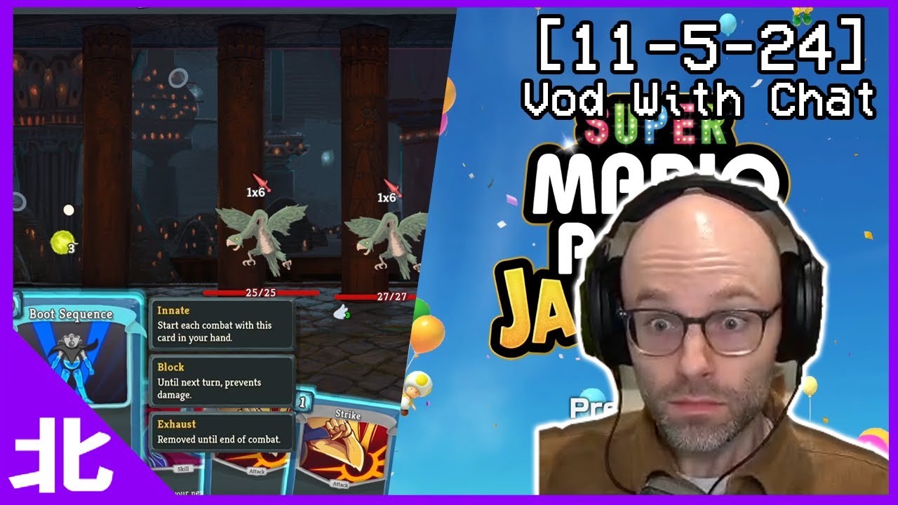 He's BACK on The Spire [With Chat] (Slay The Spire, Mario Party) - YouTube