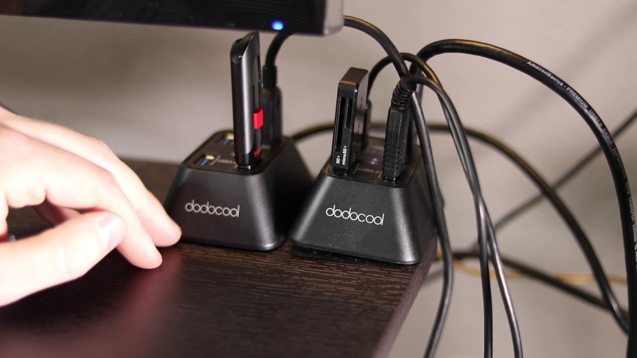 Dodocool 4 Port USB HUB Review - YouTube