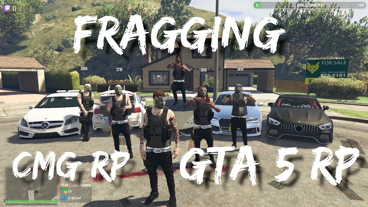 FRAGGING IN GTA 5 RP | MANDEM | CMG RP - YouTube
