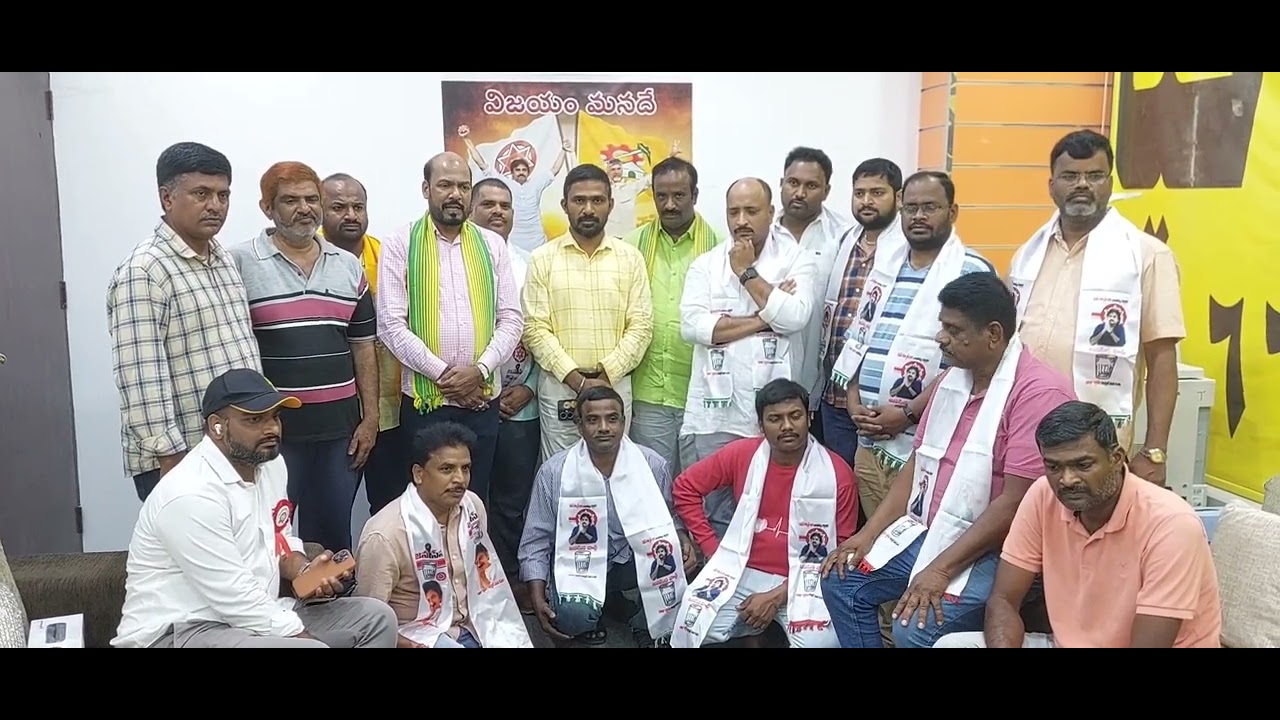 NRI TDP + Janasena Kuwait JAC Press Meet after Election Results - YouTube