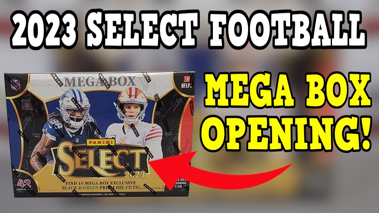 MEGA BOX REVIEW! 2023 Panini Select Football Mega Box Opening And ...
