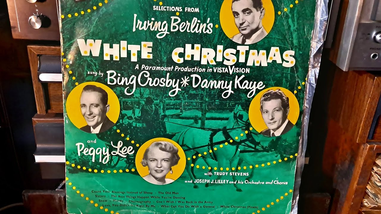 SNOW. Bing Crosby, Peggy Lee, Danny Kaye. Columbia Irving Berlin White ...