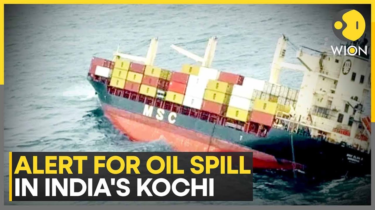Kochi Coast: MSC ELSA 3 Cargo Ship Sinks, All 24 Rescued From Capsized ...