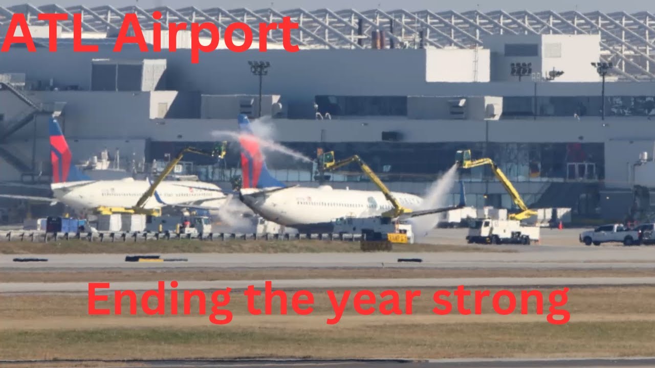 ATL Airport: Finishing the year off strong - YouTube