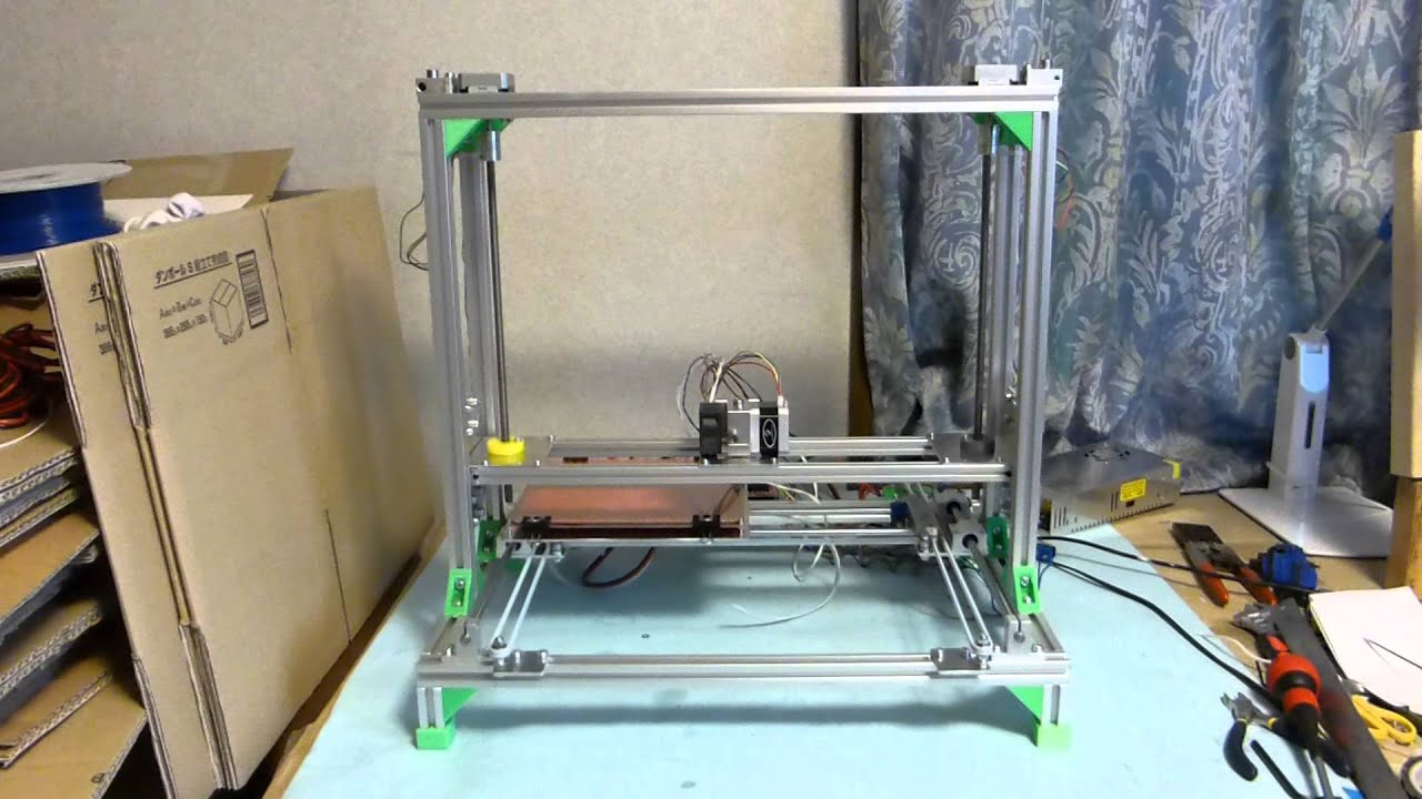 H-Bot 3D Printer HB1-11 2014/10/05 - YouTube