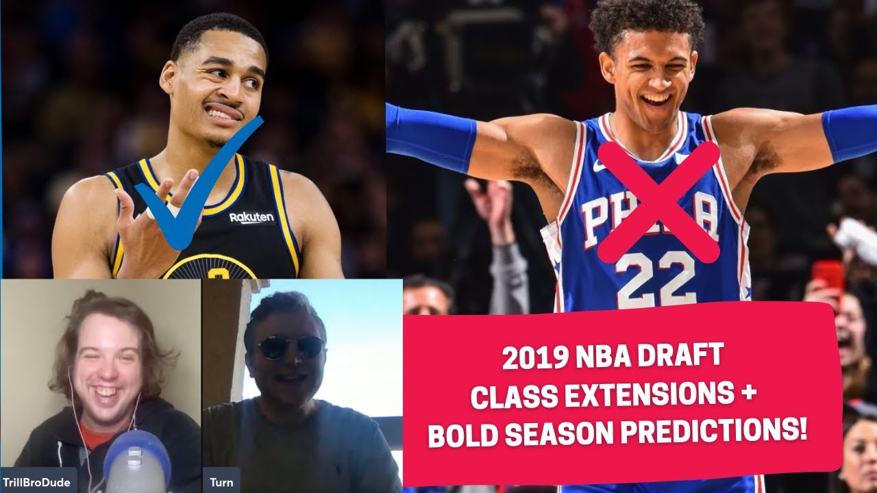 2019 NBA Draft Class Extensions + Bold Season Predictions featuring ...