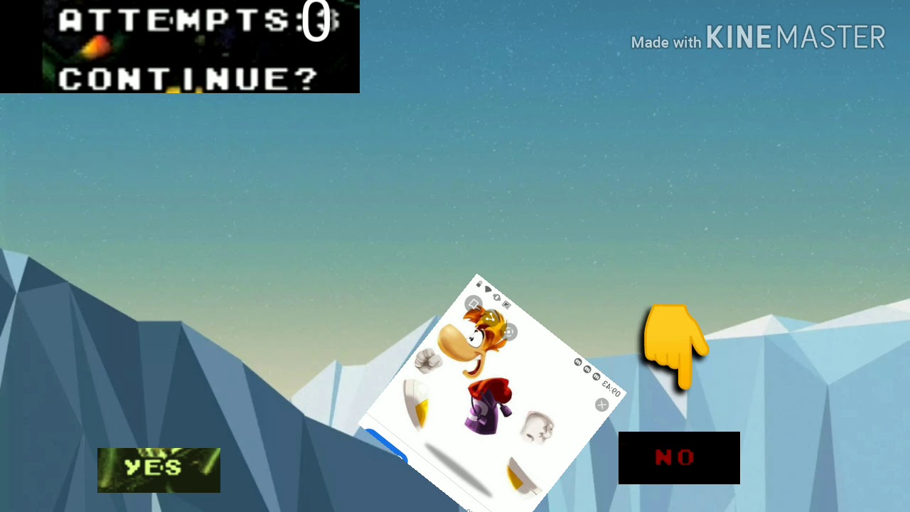 Rayman 4: Rayman V.S The Troublemakers (SNES Bootleg) Continue AND Game ...