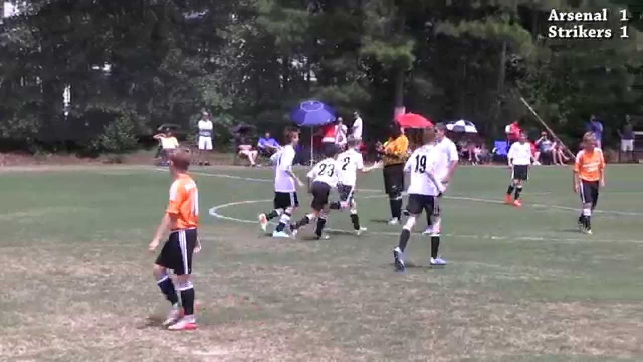 20150823 CASL U12 Strikers at Arsenal - YouTube