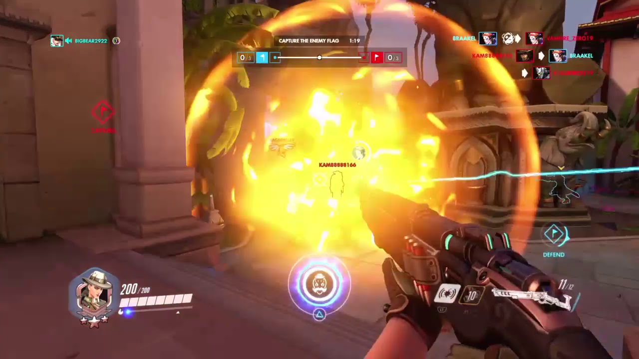 OVERWATCH : CAPTURE THE FLAG !!! - YouTube