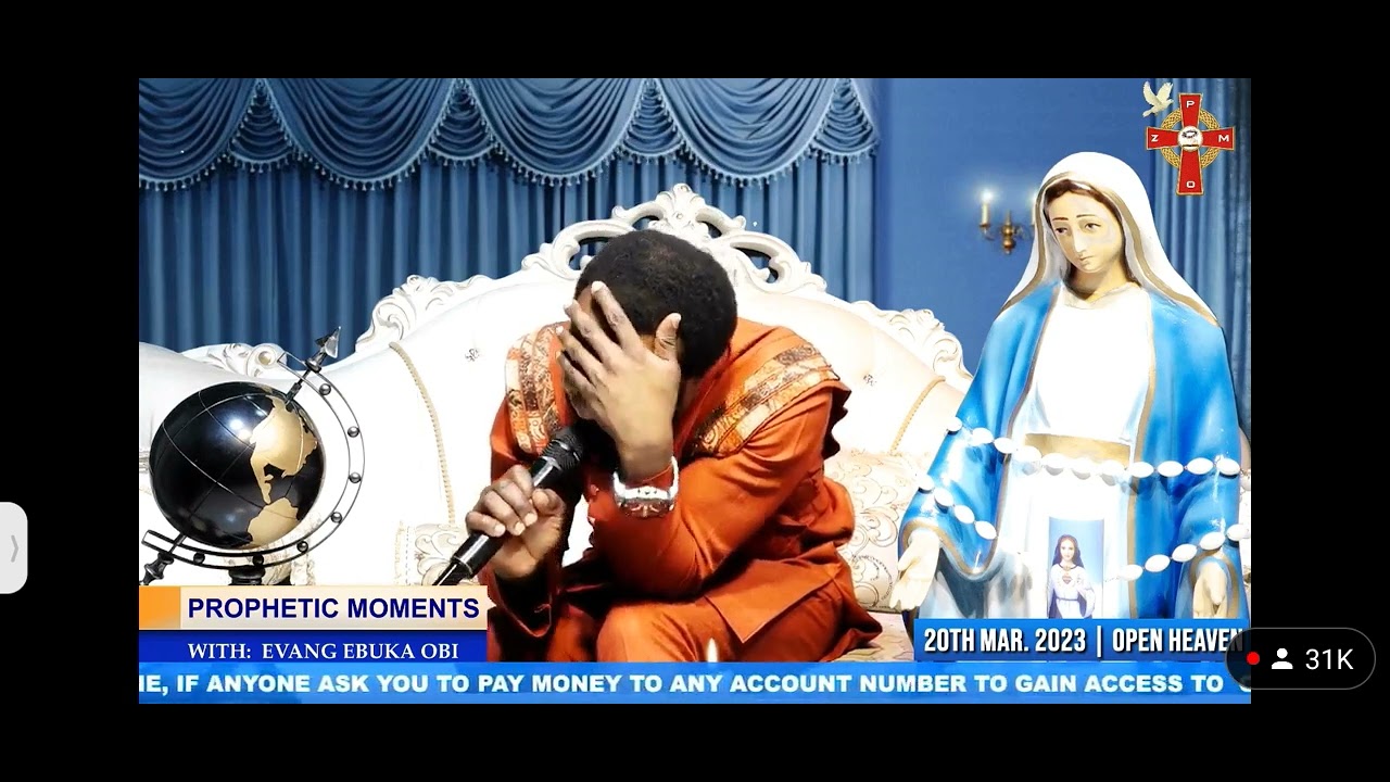 EBUKA OBI IN DEEP TEARS😭 AS HE PRAISE & WORSHIPED GOD OF ZION # ...