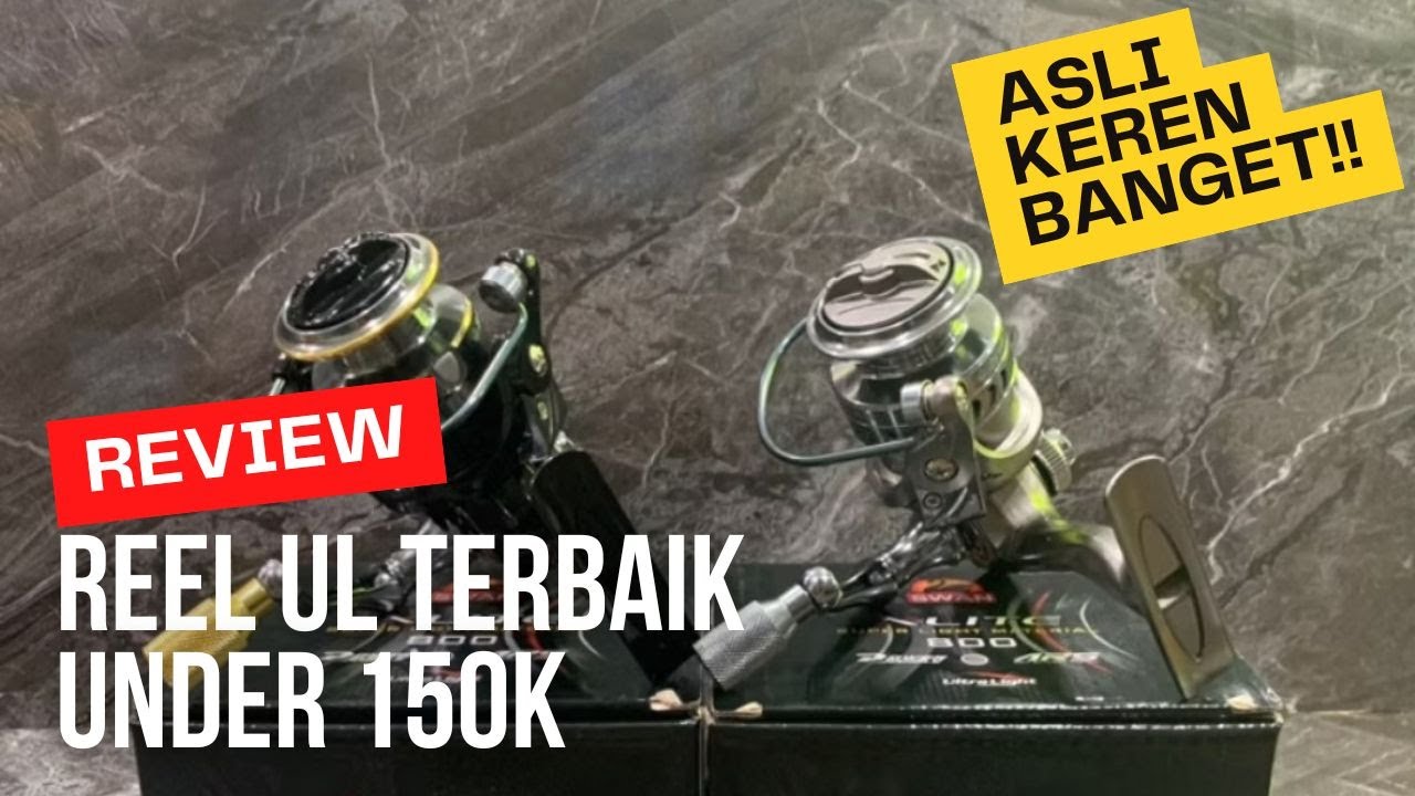Unboxing Reel Ultralight Terbaik Untuk Pemula | Reel Spinning ...