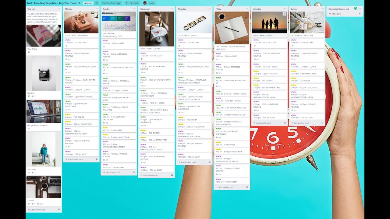 Time Map Template Walk Through - YouTube