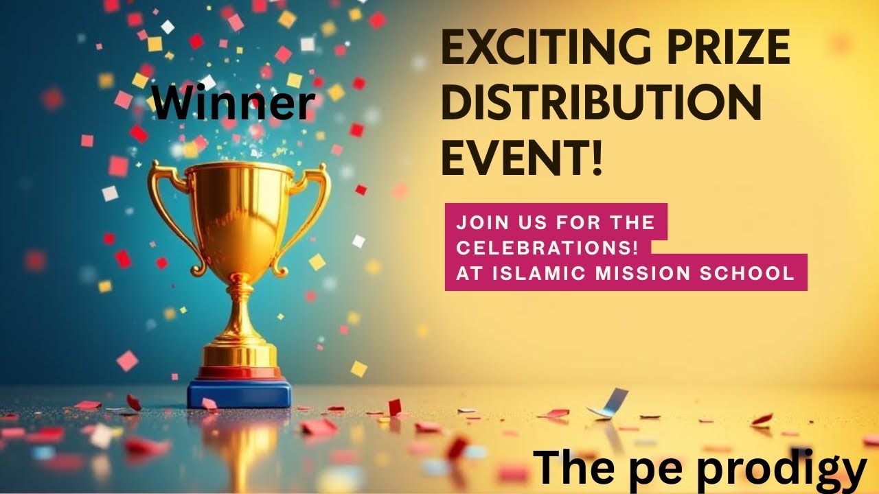 Prize Distribution Ceremony | Quiz, Art, Speech & Qirat Winners | IMS ...