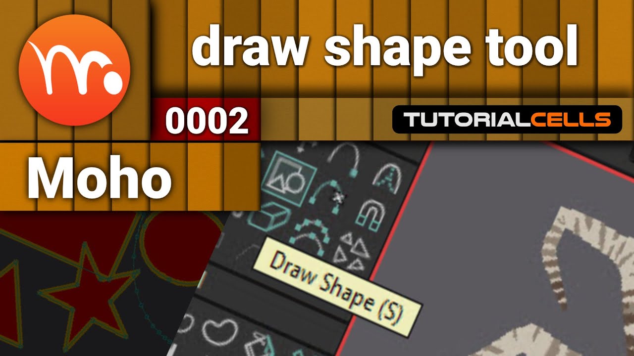 0002. Draw shapes in moho - YouTube