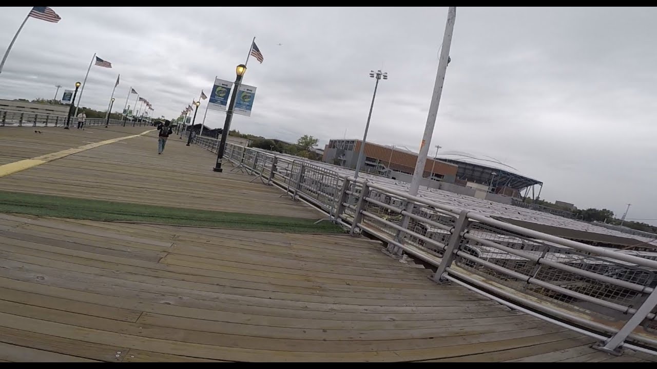 Mets-Willets Point Station + Flushing Meadows Bridge Walkthrough - YouTube
