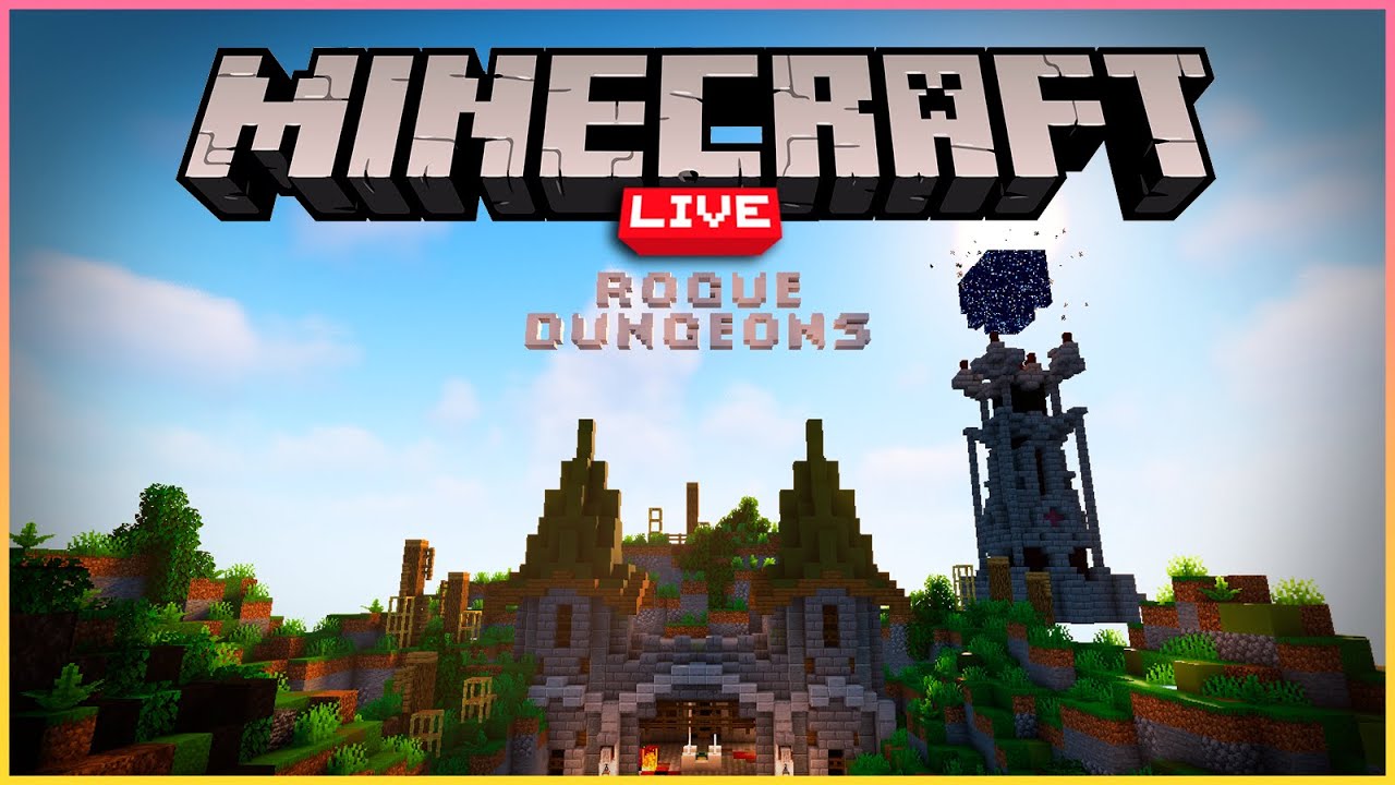 Live Minecraft ROGUE DUNGEONS - Uma historia minecraft - YouTube