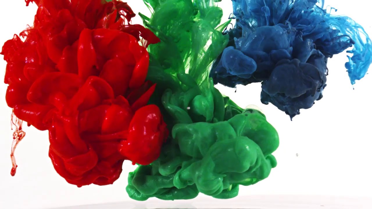 INK DROPS 4K ULTRA HD 1 - YouTube