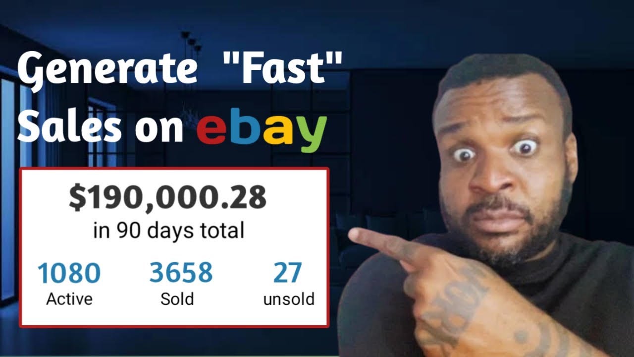 How to Generate Sales Fast on eBay: Step-by-Step Product Research for ...