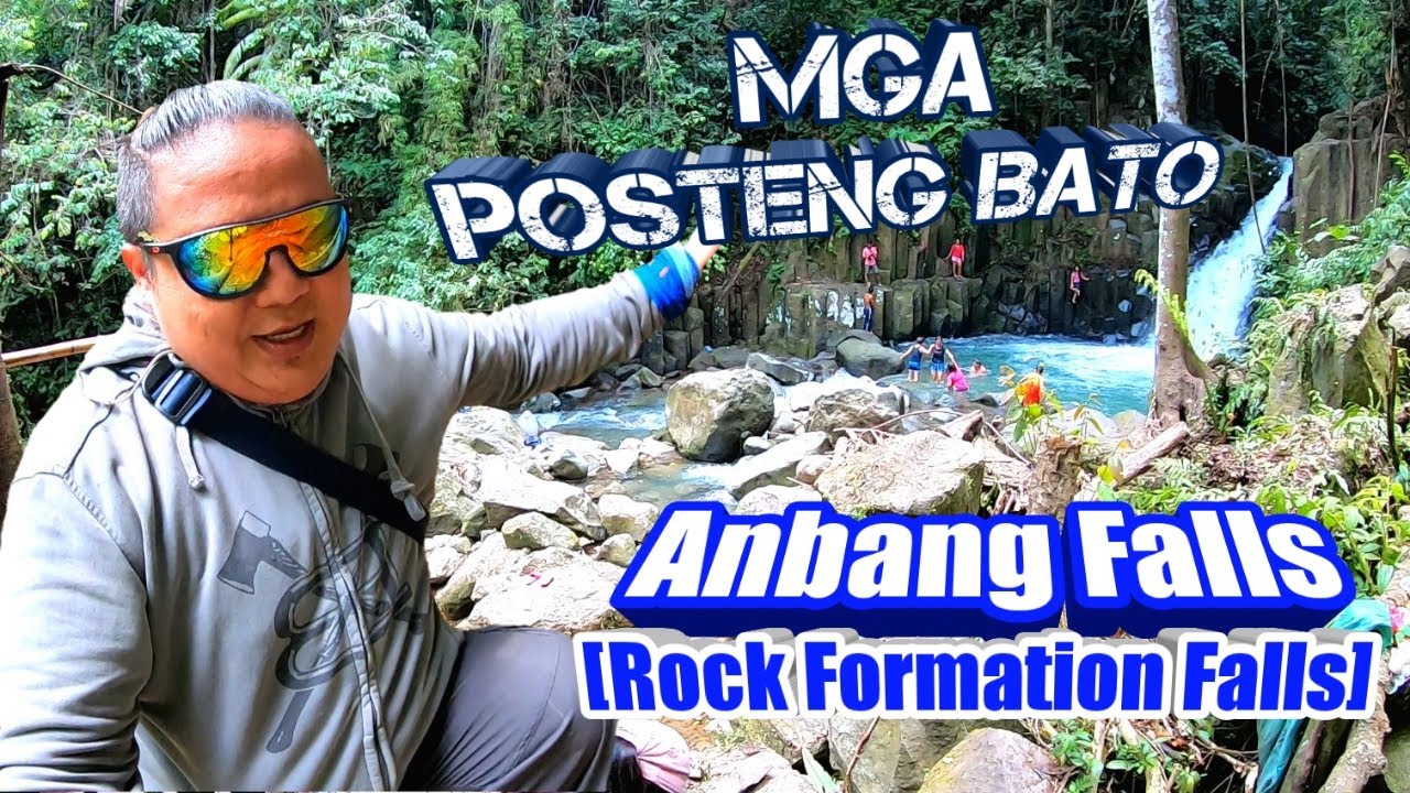Mga Batong Poste sa Gilid ng Tubig | Anbang Falls [Rock Formation Falls ...