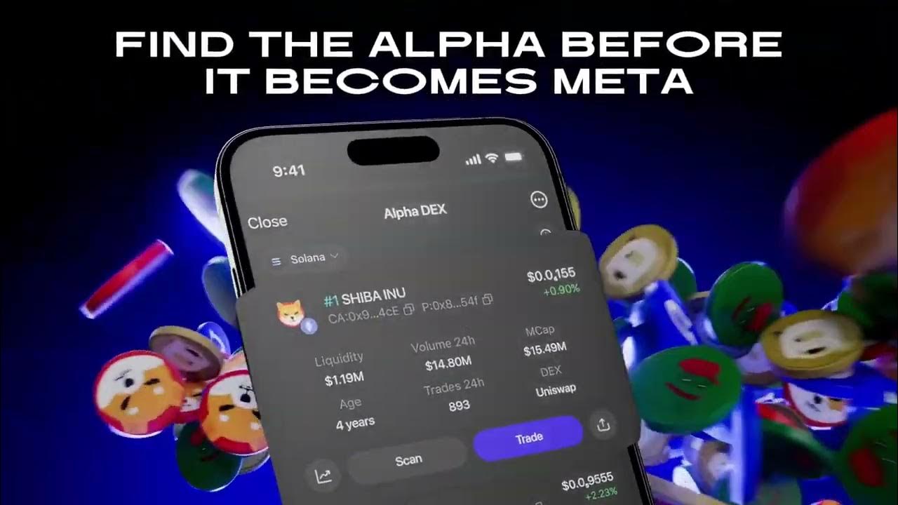 Alpha DEX - Memecoin Trading App - YouTube