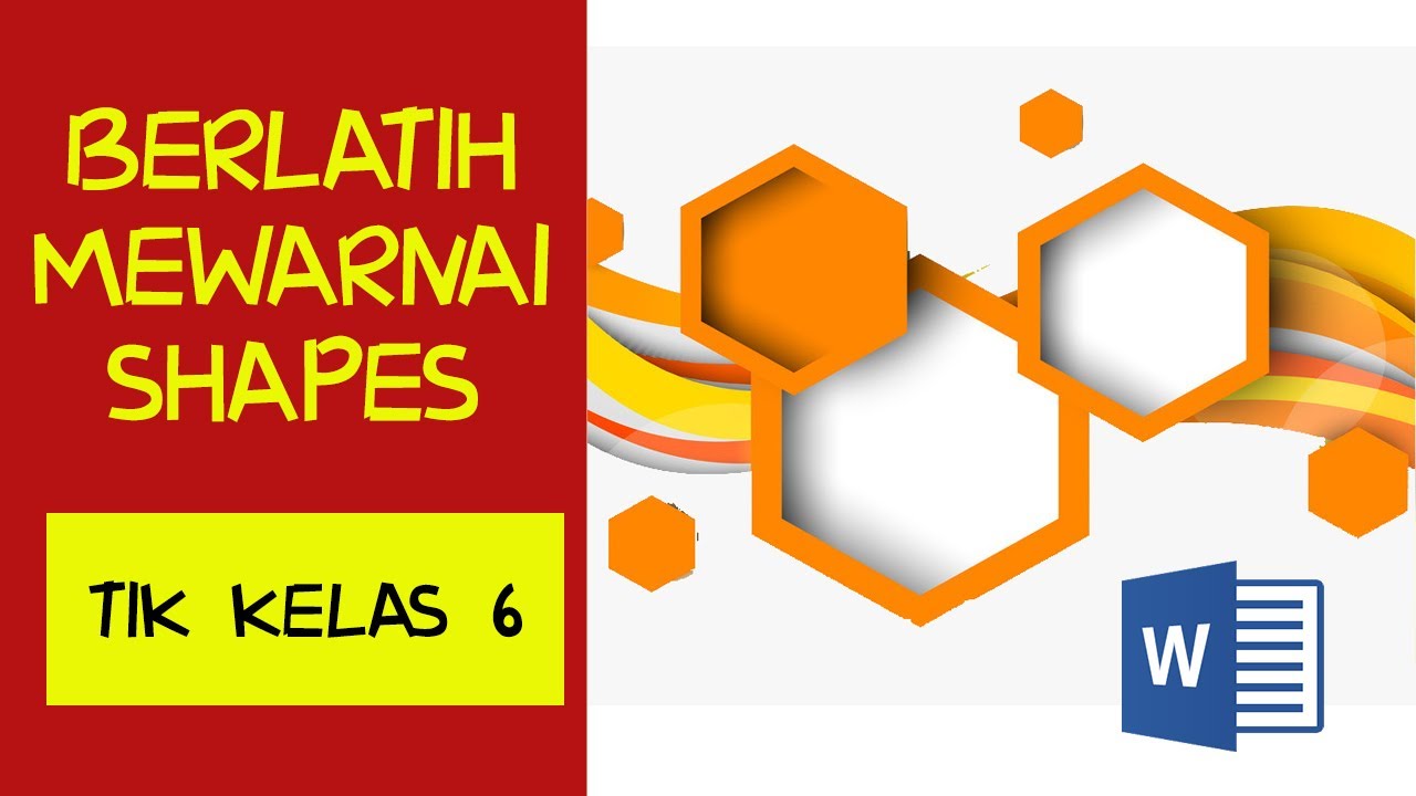 MEWARNAI SHAPES & GRADASI - YouTube