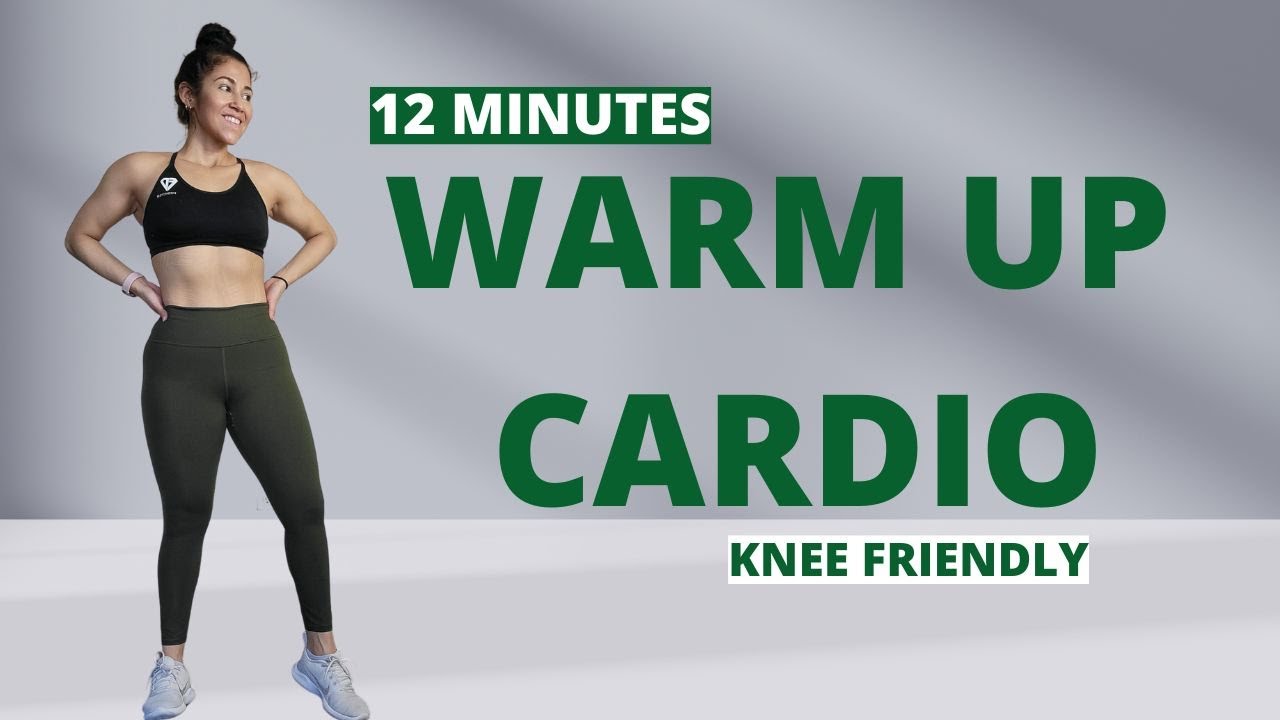 12 MINUTES WARM UP CARDIO Workout | Home workout - YouTube