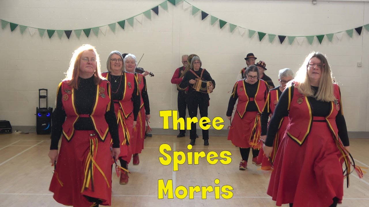Three Spires Morris dance "Whitby Shindig" at The Morris Federation ...
