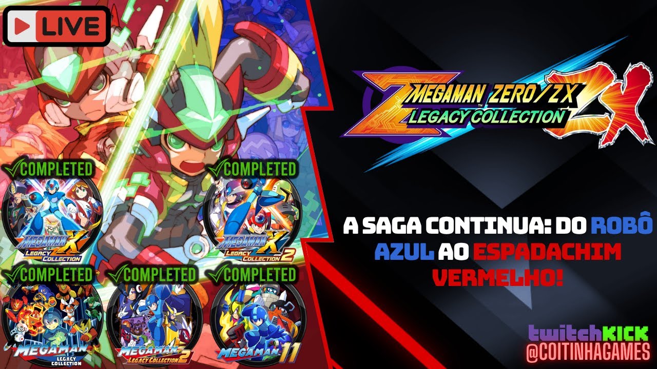 19 Mega Man ZERADOS! Agora é HORA DO MEGA MAN ZERO! - YouTube