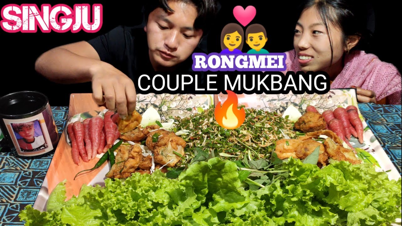 SINGJU BORA MUKBANG 🤤🔥👩‍ ️‍👨 KOBI KOMPREK GAJAR MIMI TUNINGKHOK HANGAM ...