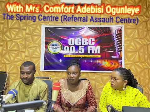 Obirin Alayo on OGBC 90.5FM, with Mrs. Ogunleye Comfort Adebisi as a guest talking about GBV ...