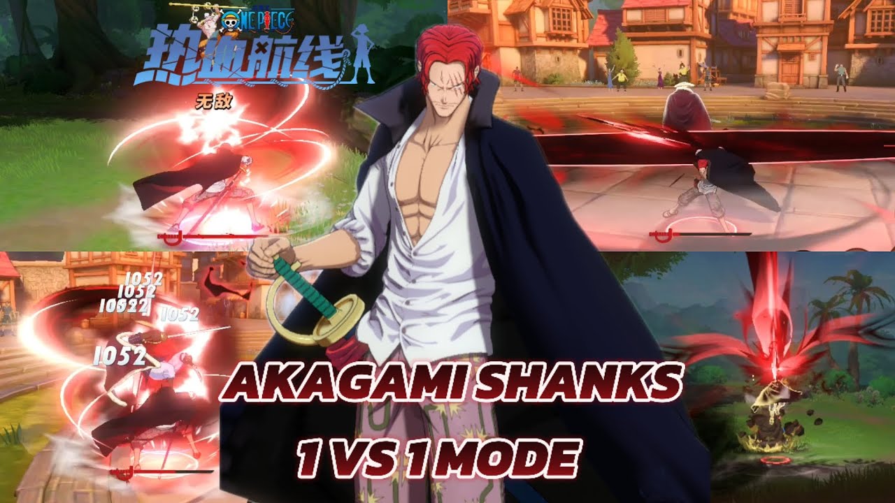 SHANKS 1VS1 MODE GAMEPLAY |• ONE PIECE FIGHTING PATH - YouTube