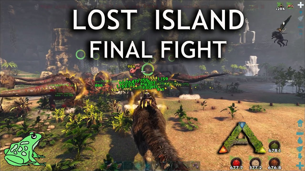 Final Boss Fights on Lost Island - Ark Lost Island Ep 33 - Ark Survival ...